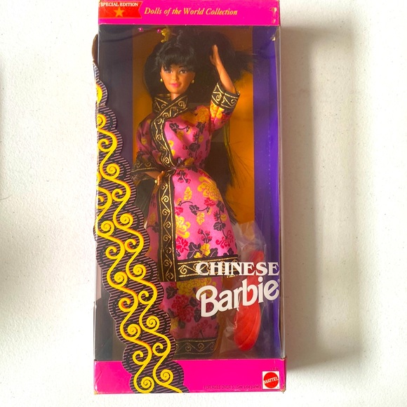 Barbie | Toys | Nrfb Chinese Barbie Dolls Of The World Collection ...